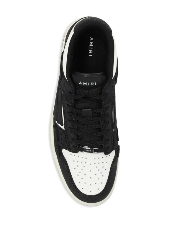 Amiri Shimmer Skel Top Low Sneakers