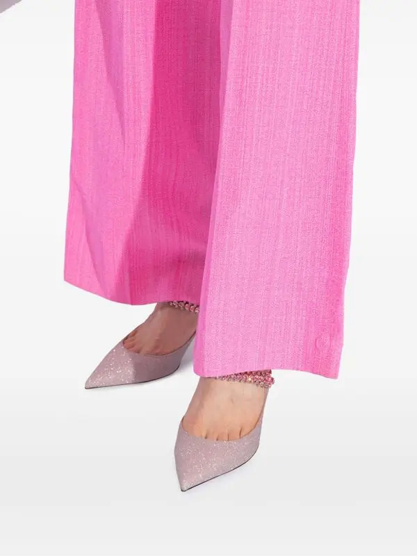 JIMMY CHOO Bing Crystal Embellished Mules