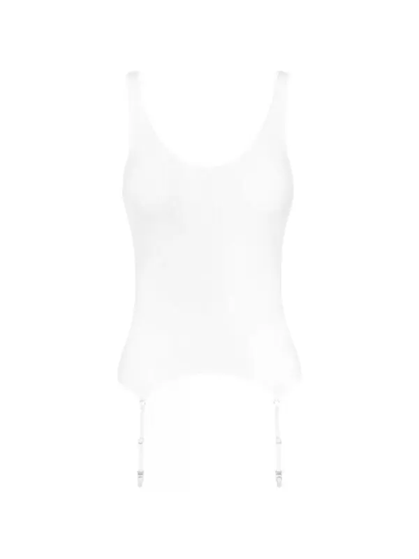 MAISON CLOSE La Femme Amazone Tank Top - White