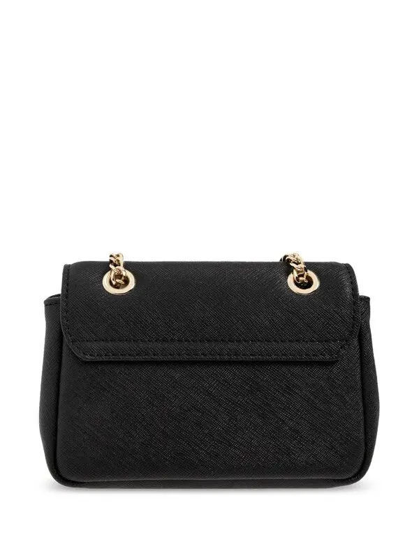 VIVIENNE WESTWOOD Victoria Leather Shoulder Bag - Black