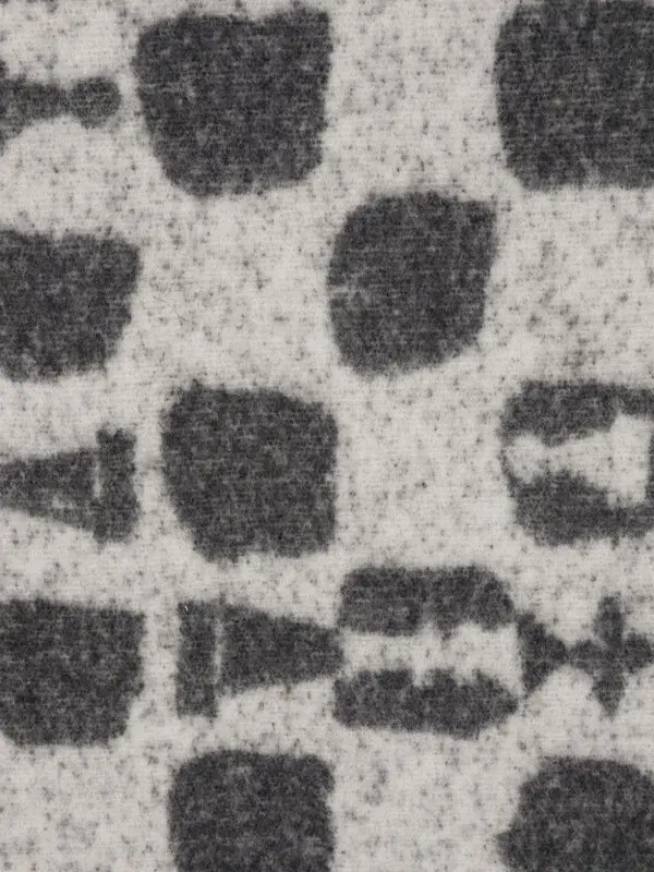 Henrik Vibskov Chess Pieces-jacquard Wool Scarf