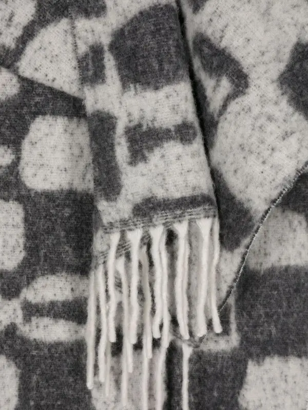 Henrik Vibskov Chess Pieces-jacquard Wool Scarf