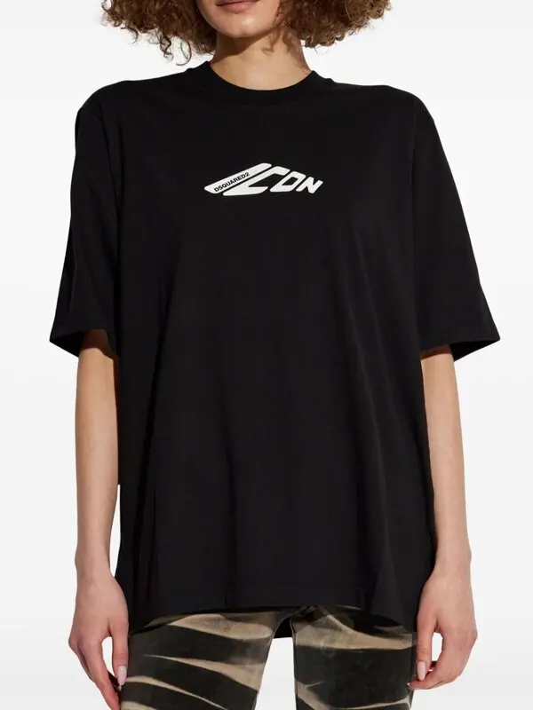 Dsquared2 Logo-printed T-shirt - Black