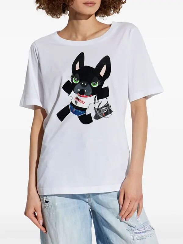 Dsquared2 Dog Print T-shirt