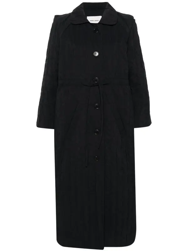 Henrik Vibskov Long Bind Quilted Coat