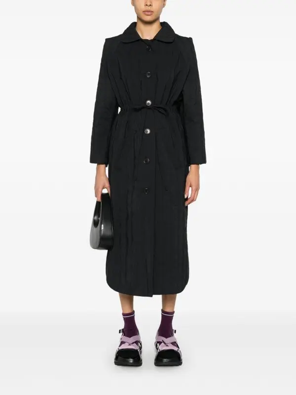 Henrik Vibskov Long Bind Quilted Coat