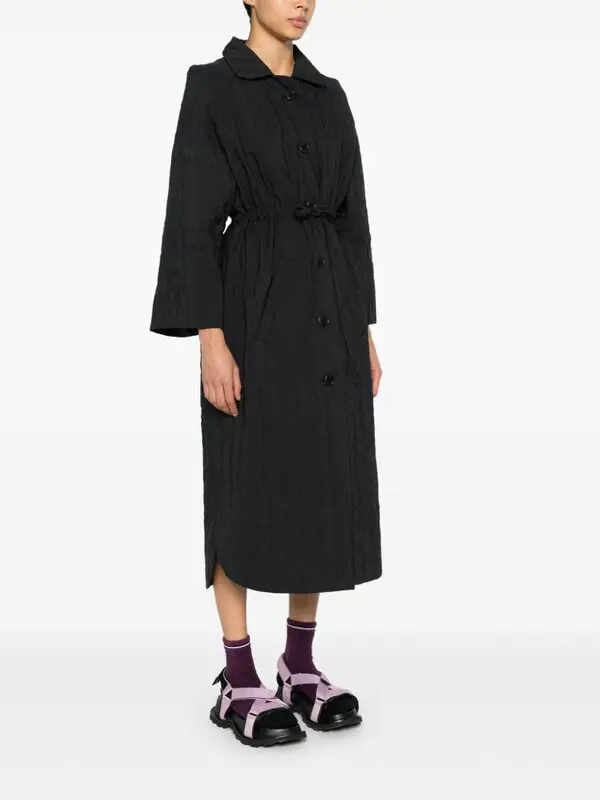 Henrik Vibskov Long Bind Quilted Coat