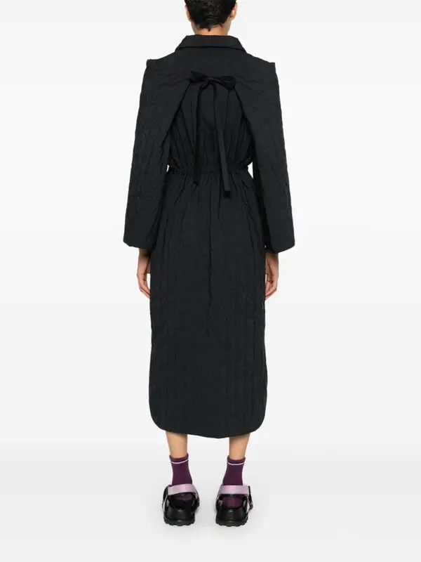 Henrik Vibskov Long Bind Quilted Coat