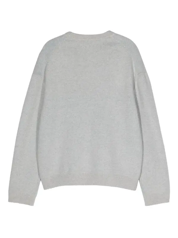Zadig&Voltaire Marko Intarsia-logo Jumper - Grey