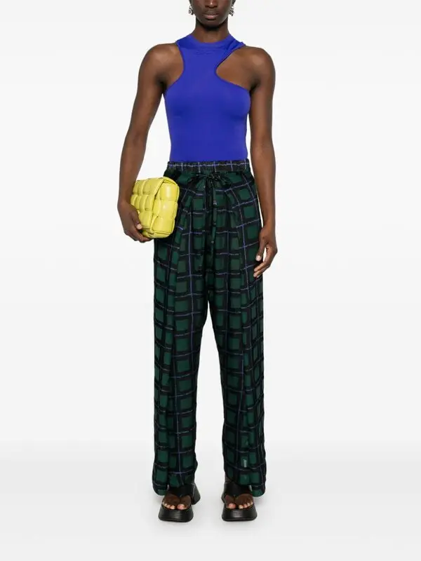 Henrik Vibskov Check-patterned Trousers