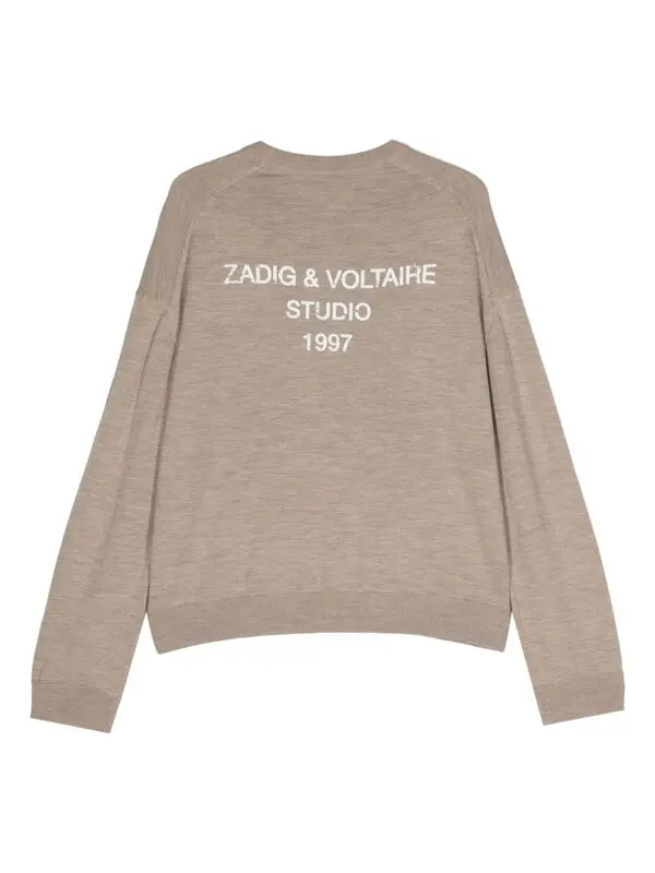 Zadig&Voltaire Logo-print Jumper