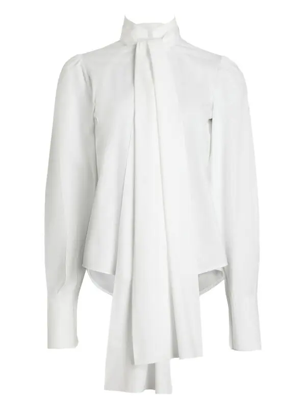 PATOU Lavallière Blouse - White