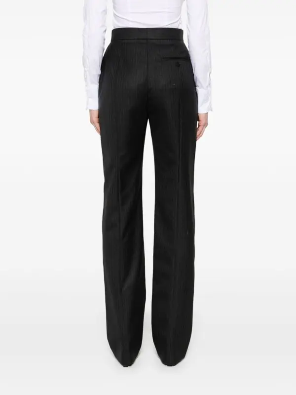 Alexander McQueen Pinstripe Wool Trousers