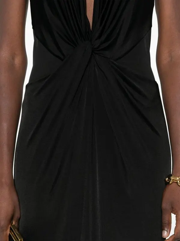 Tom Ford Halterneck Maxi Dress In Black - 35% Off | Editorialist