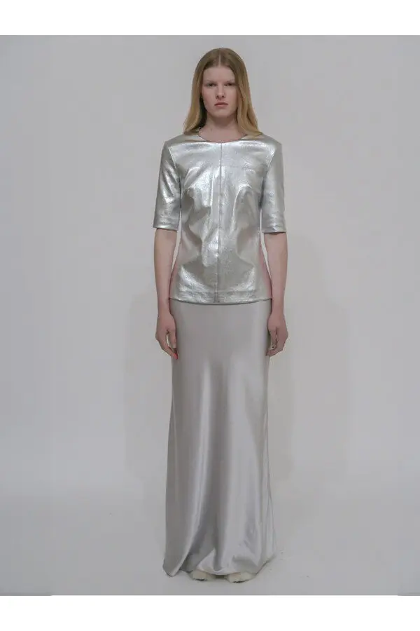 Rosetta Getty Bias Maxi Skirt