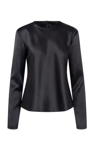 HEIRLOME Ruth Crewneck Silk Top Only