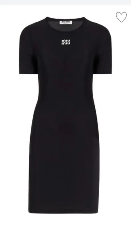 Miu Miu Knit Jersey Dress