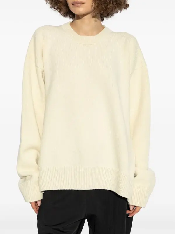 JIL SANDER Drop-shoulder Jumper - Neutrals
