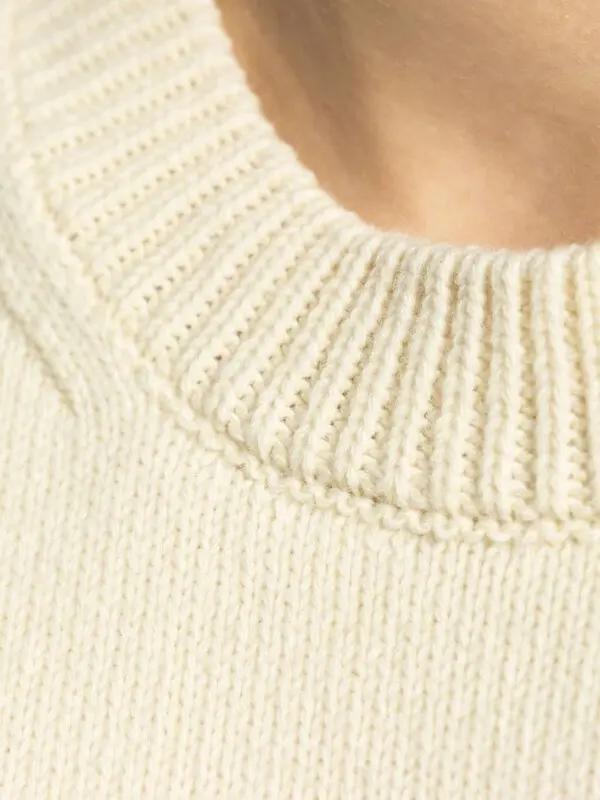 JIL SANDER Drop-shoulder Jumper - Neutrals