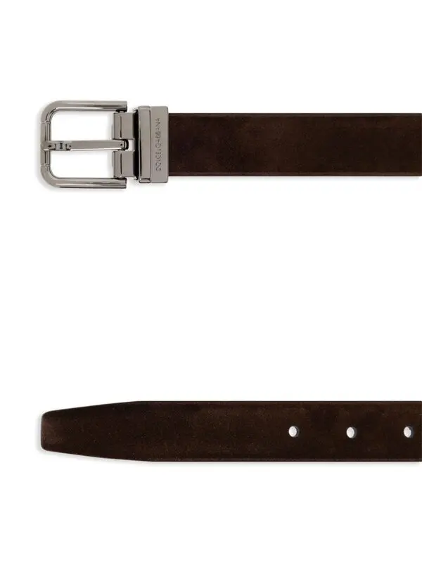 Dolce & Gabbana Buckled Leather Belt