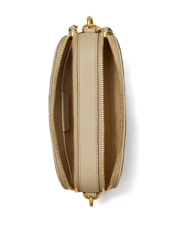 Tory Burch Mini Miller Leather Crossbody Bag - Neutrals