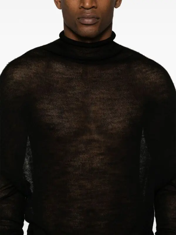 Rick Owens Shroud Open-knit Jumper