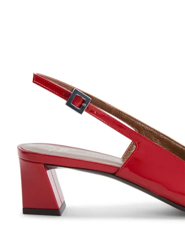 GIUSEPPE ZANOTTI 45mm Brendha Slingback Pumps - Red