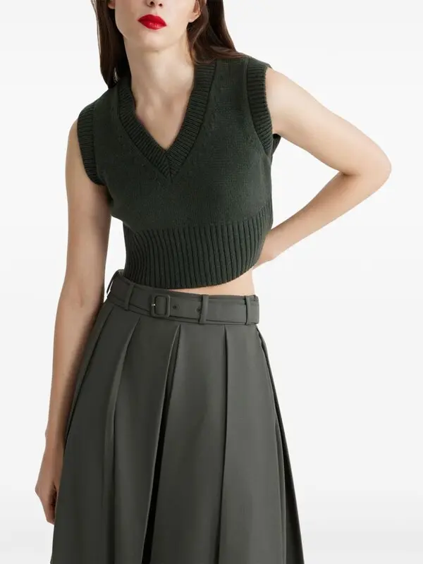 PATOU Cropped Vest