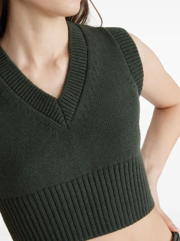 PATOU Cropped Vest
