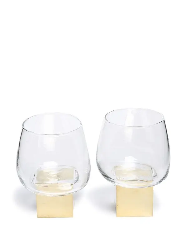 VANESSA MITRANI Cube Gravity Whisky Glasses
