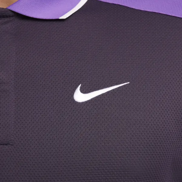 Nike Golf Club Dri-Fit Golf Polo Purple Editorialist