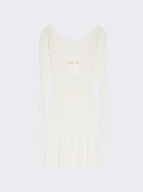 Jacquemus La Mini Robe Pralu Dress - Off-white