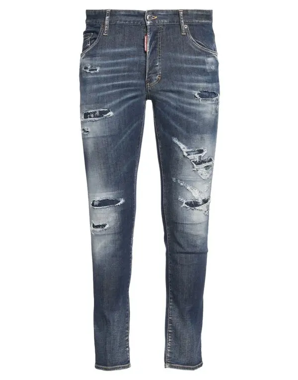Dsquared2 Cotton, Elastomultiester, Elastane Tapered Jeans