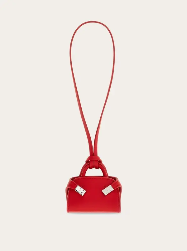 FERRAGAMO Hug Mini Charm - Red