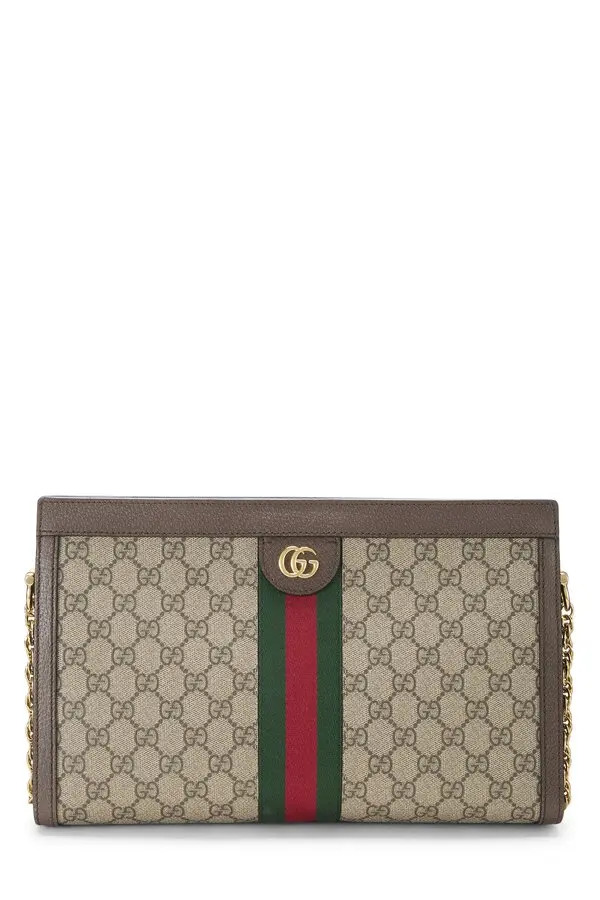 Gucci Ophidia Gg Supreme Shoulder Bag - Brown