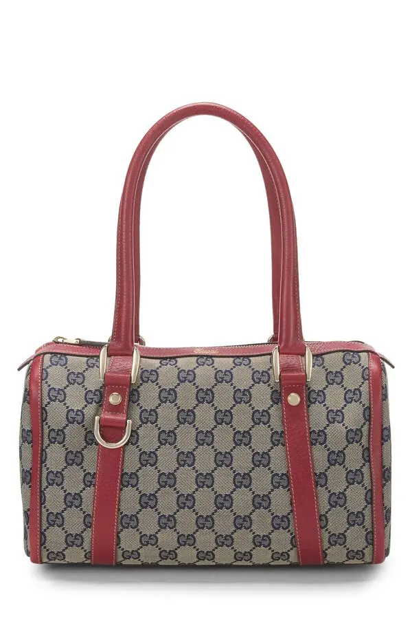 Gucci Original Gg Canvas D-ring Abbey Boston Handbag