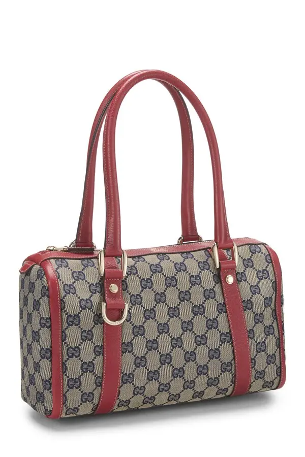 Gucci Original Gg Canvas D-ring Abbey Boston Handbag