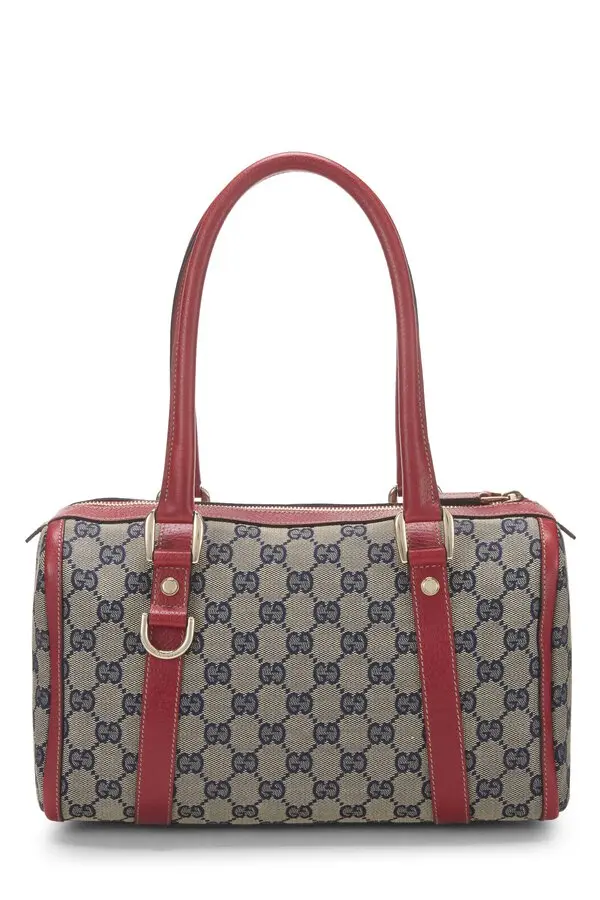 Gucci Original Gg Canvas D-ring Abbey Boston Handbag