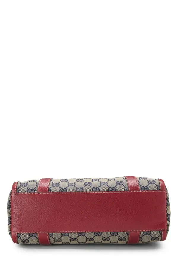 Gucci Original Gg Canvas D-ring Abbey Boston Handbag