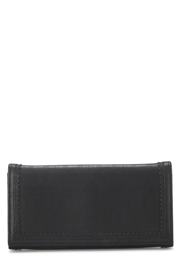 Fendi Zucca Long Wallet - Black