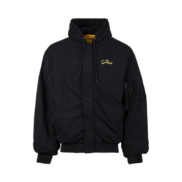 Balenciaga X The Simpsons Padded Bomber Hoodie