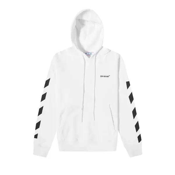 Off-White Drag Helvetica Over Hoodie - White