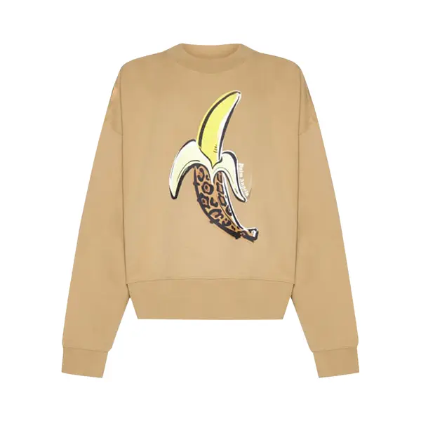Palm Angels Banana Crewneck - Yellow