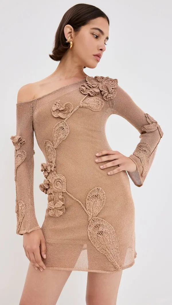 cult gaia bowie short knit dress Cult Gaia