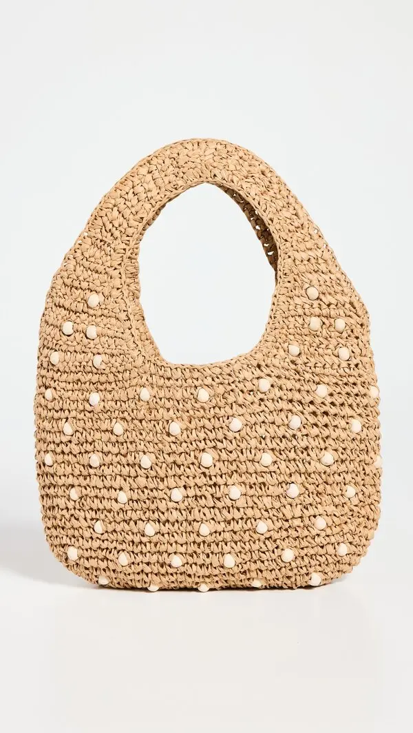 Madewell Micro Beaded Straw Bag