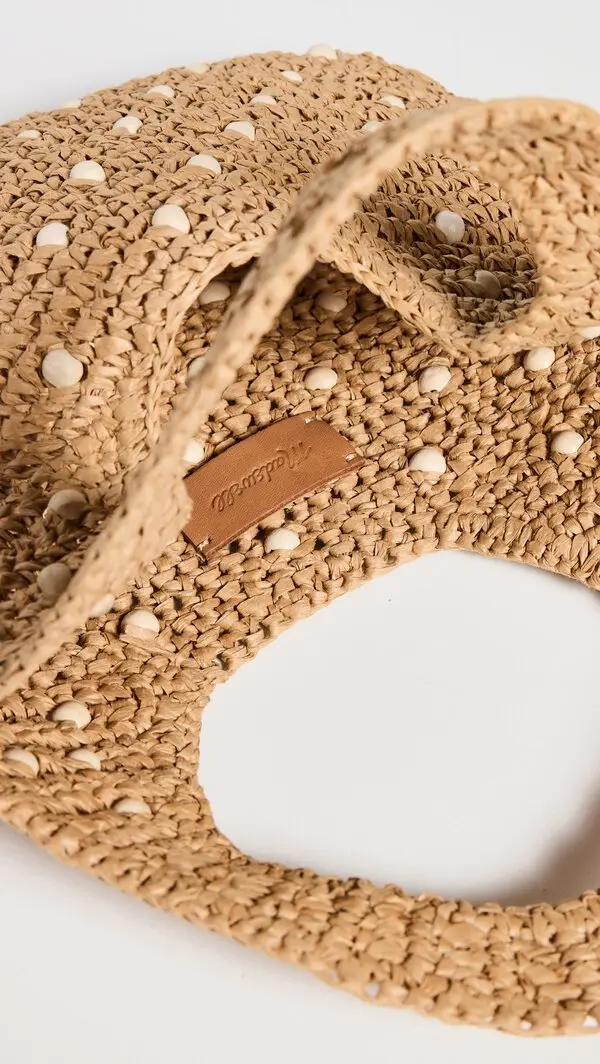 Madewell Micro Beaded Straw Bag