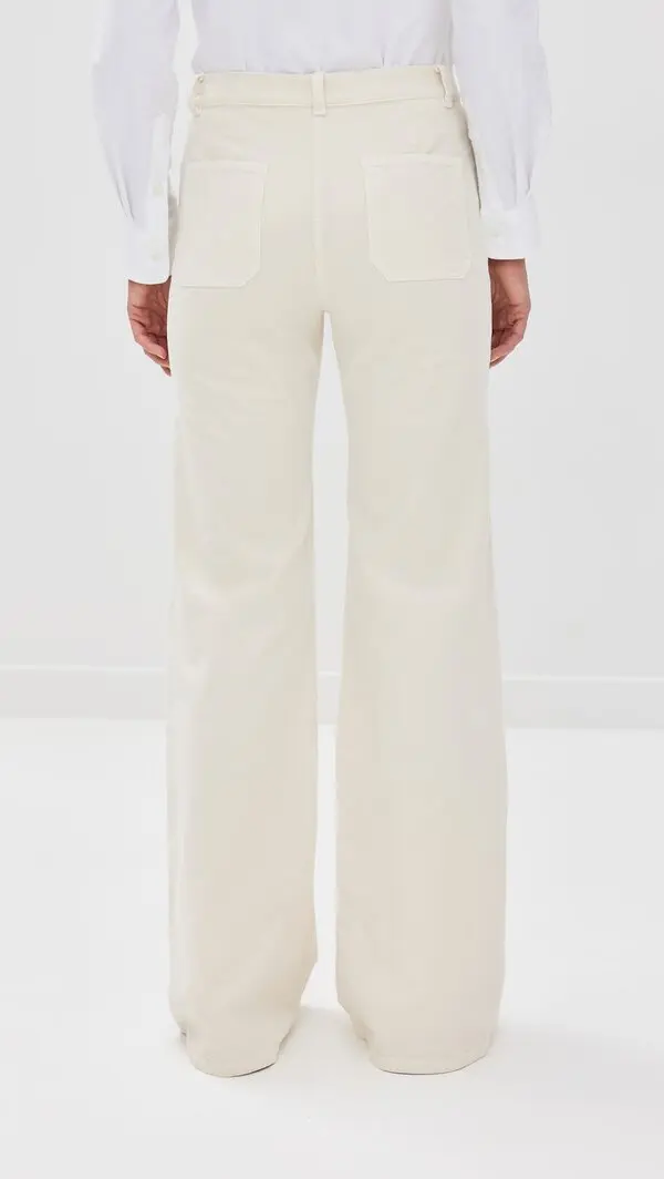 NILI LOTAN Florence Corduroy Pants - Stone