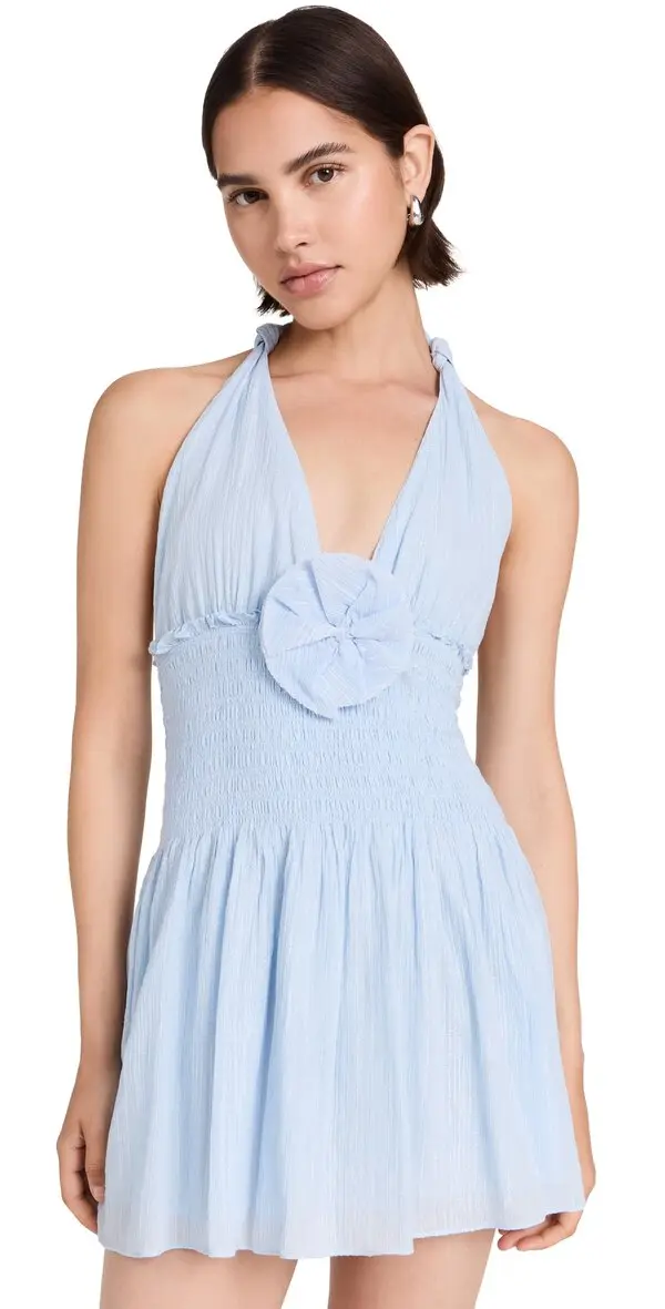 Loveshackfancy Luisetta Dress In Moonstone - 75% Off | Editorialist