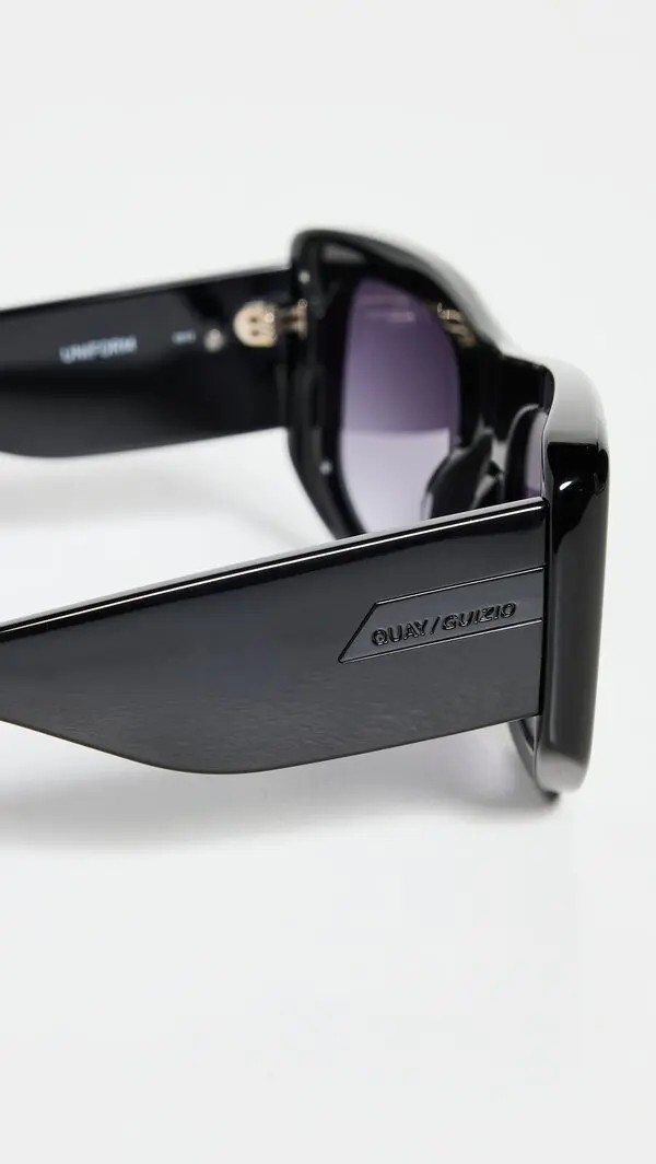 Quay x Guizio Uniform 55mm square sunglasses Quay Quay x Guizio Uniform Sunglasses | Shopbop main image 3