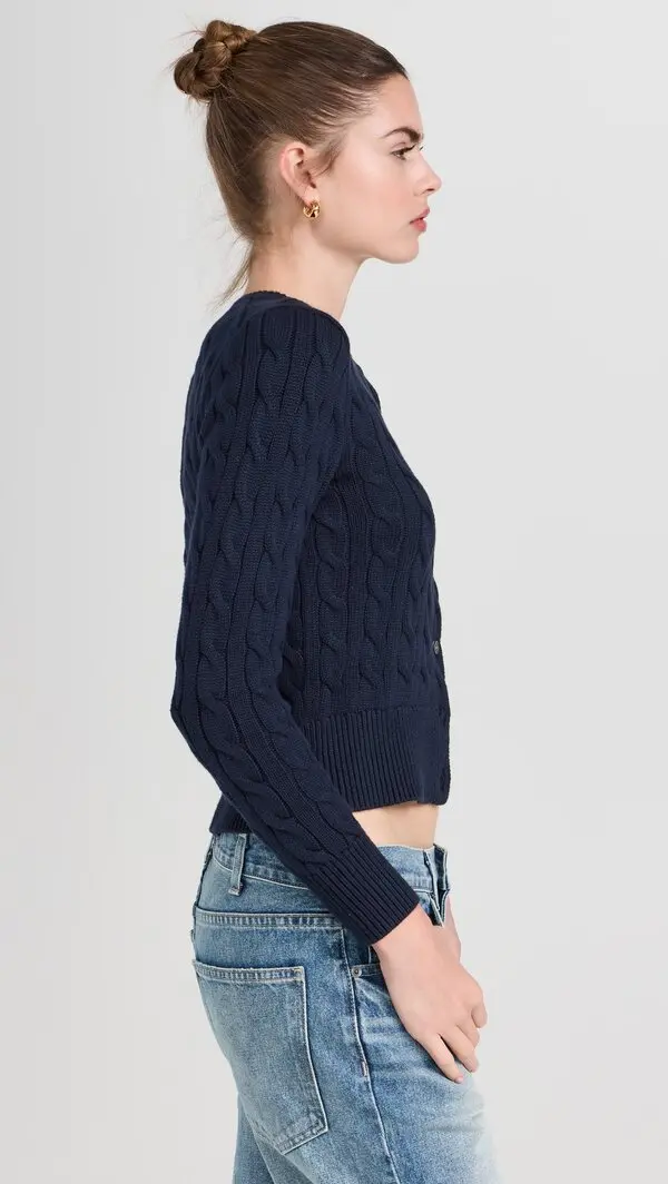 Polo Ralph Lauren Cotton Cable Knit Cardigan